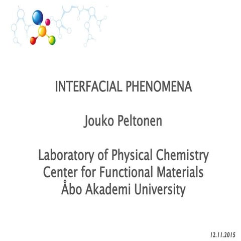 Rajapintailmiöistä - Jouko Peltonen | PPT