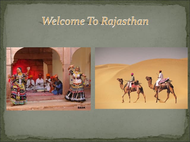 Welcome to rajasthan
