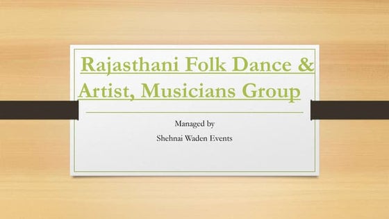 Rajasthan folk music.pptx