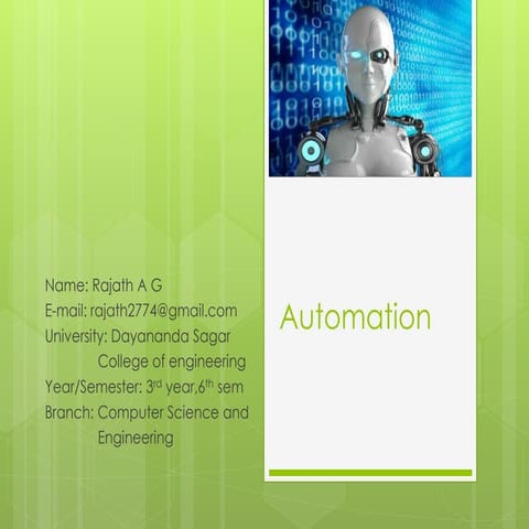 Automation | PPT