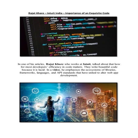 Rajat Khare Intuit - Importance of code.docx
