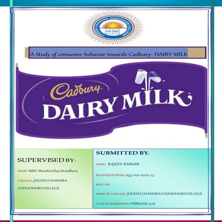 production strategy Of cadbury | PPTX