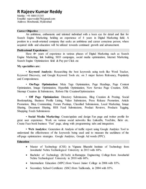 Strengths Resume | PDF