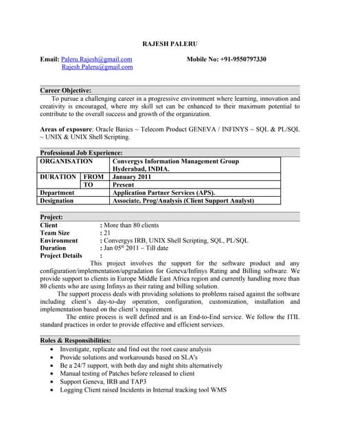 Rajesh Paleru | PDF