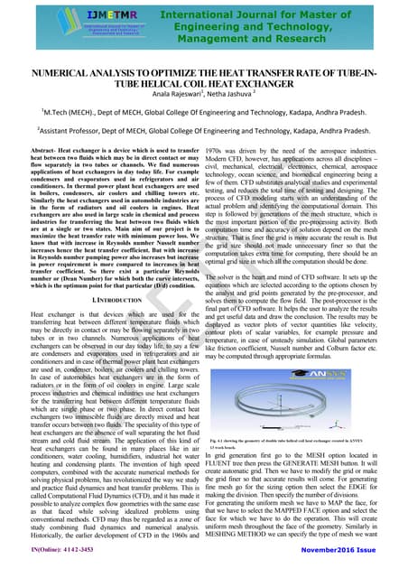 Plate Heat Exchanger Lab Report Group B4 | PDF