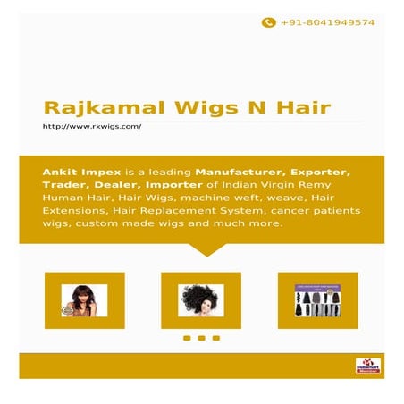Rajkamal wigs-n-hair | PDF