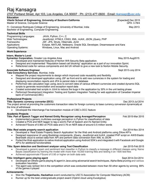 Shruti Panda Resume -Updated | PDF