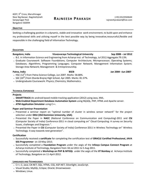 Shivam_Resume | PDF