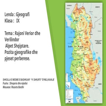 Rajoni Verior Verilindor.Alpet shqiptare..pptx