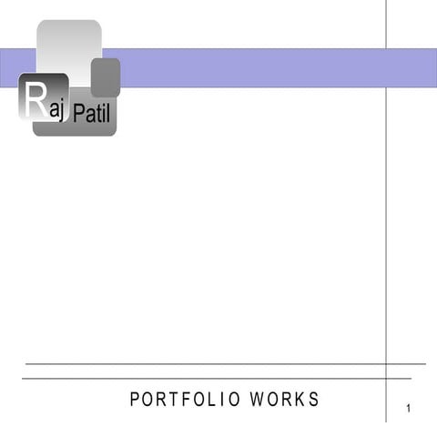 Raj patil design portfolio | PPT | Healthcare Industry | Industries