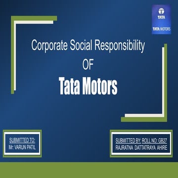 CSR of TATA MOTORS.pptx