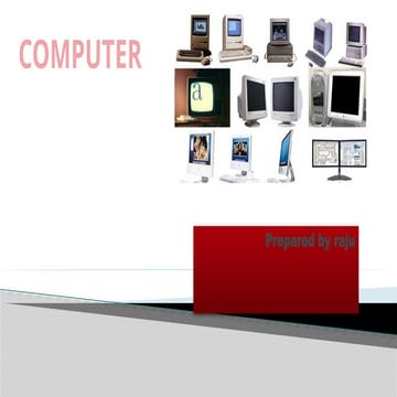 Types of Computer and its importance Presentation .pptx
