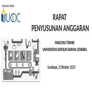 Rapat Kerja - Fokus Pada Target dan Luaran | PPTX