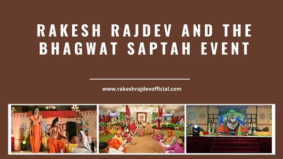 Rakesh Rajdev And His Respectful Gesture - The Bhagwat Saptah Event.pptx