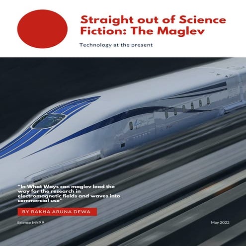 Straight out of Science Fiction: The Maglev | PDF