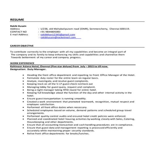 Resume - jai Tripathi | DOCX