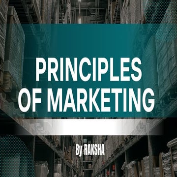 business principle of marketing and its types | PDF