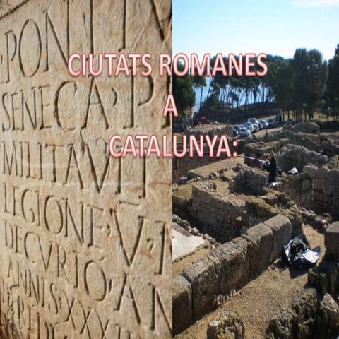 ESQUEMA CIUTATS ROMANES, resum llatí 2n batxi | PDF