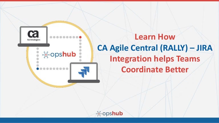 Learn How Ca Agile Central Rally Jira Integration Helps Teams Coord
