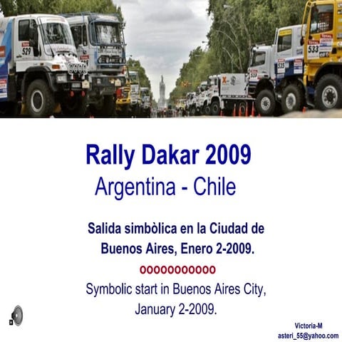 Rally Dakar 2009 | PPT