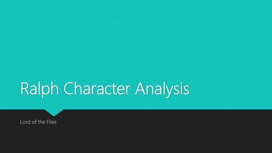 Lord of the Flies - full overview | PPT