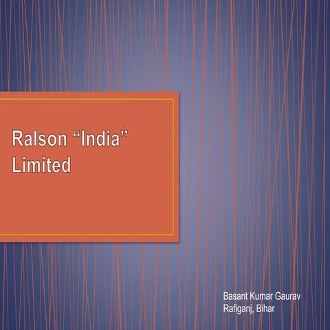 Ralson 5 min | PPTX