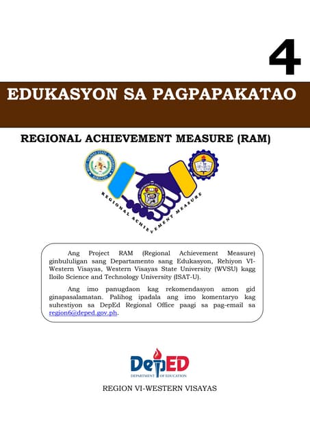 LANGUAGE 1 MATATAG Periodical test 2024-2025 | PDF