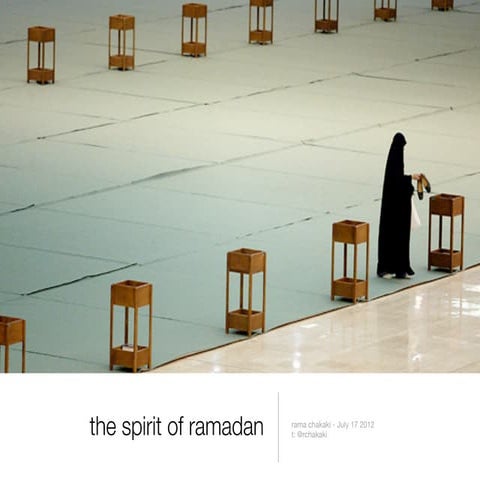 Ramadan awareness presentation | PPT