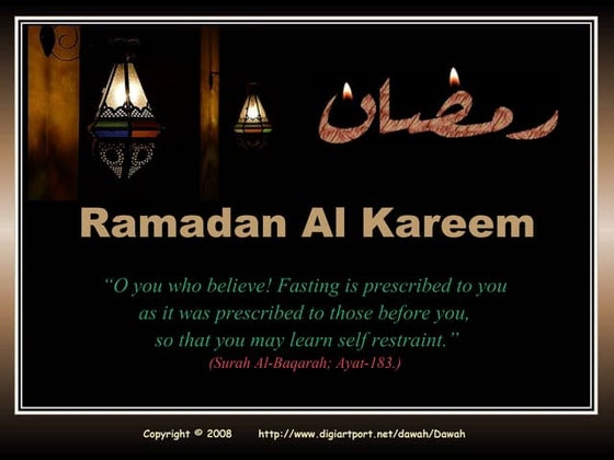 Ramadan awareness presentation | PPT