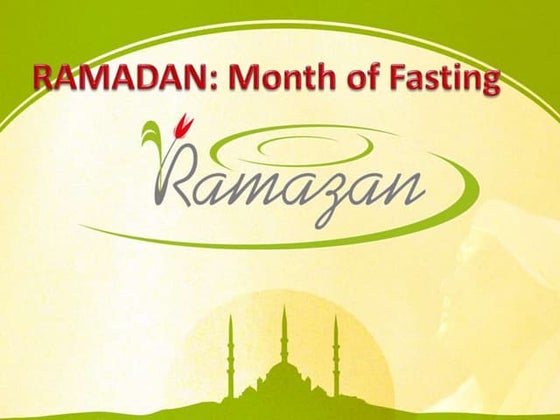 Ramadan awareness presentation | PPT