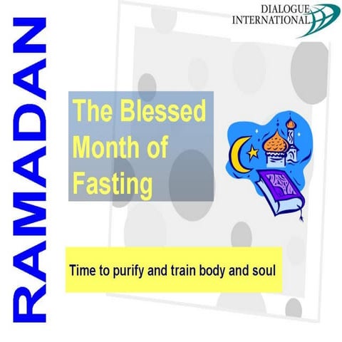 Ramadan: The Blessed Month of Fasting | PDF | Islam | Religion ...