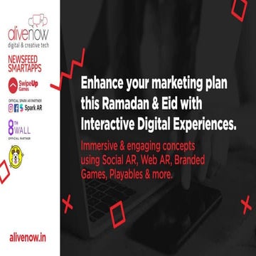 Ramadan and eid marketing idea deck from alive now using augmented ...