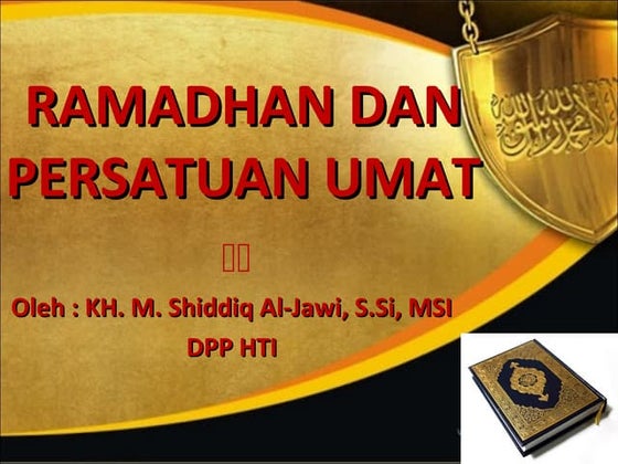 PERSATUAN HAKIKI UMAT ISLAM DI DUNIA .pptx