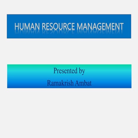 Understanding HRM.ppt