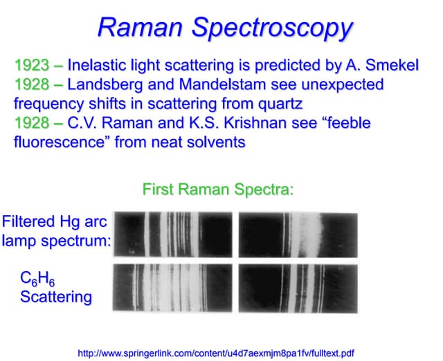 Resonance Raman Spectroscopy | PPTX