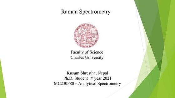 Raman Spectroscopy | PPT