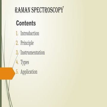 raman spectroscopy ..pptxasddfghjjkkjjhg | PPT