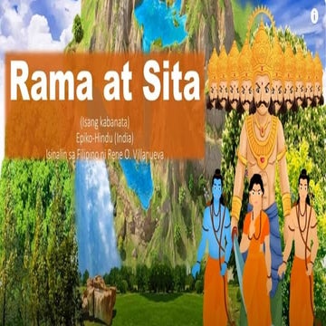 RAMA AT SITA. FILIPINO 9 POWERPOINT PRESENTATION | PPTX