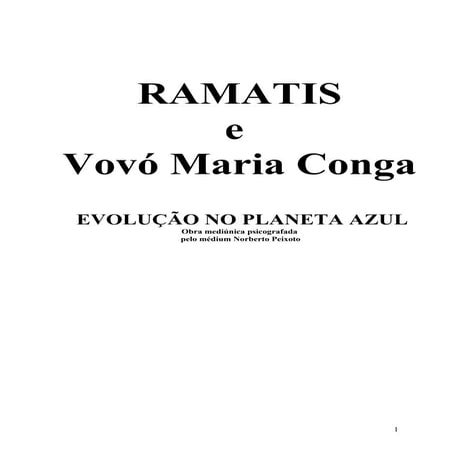 Ramatis evolução no planeta azul | DOC