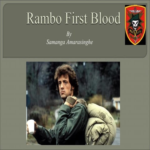 What can Rambo Teach us about Leadership? | PPT