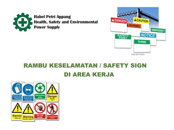 7 simbol simbol k3 dan tanda-tanda bahaya | PPTX