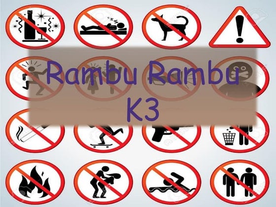 7 simbol simbol k3 dan tanda-tanda bahaya | PPTX