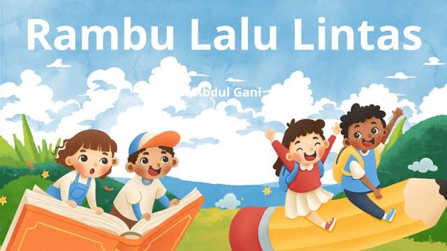 [BINDO] Materi bab 3 rambu-rambu lalu lintas.pptx