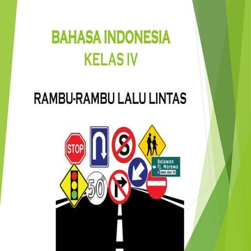 [BINDO] Materi bab 3 rambu-rambu lalu lintas.pptx