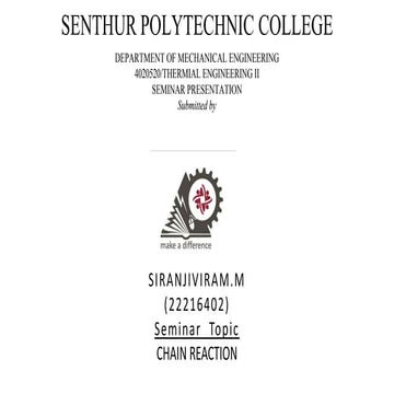 Chain reaction | PPTX