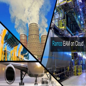 Ramco Enterprise Asset Management (EAM) Solution - Overview | PDF
