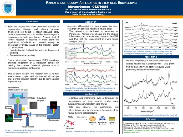Ramen spectroscopy poster
