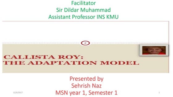 Stress adaptation model | PPTX | Mental Health | Diseases and Conditions