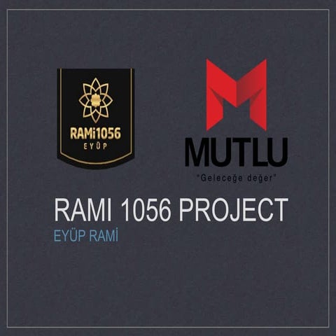 Rami 1056 Housing Project Mutlu İnşaat | PPTX