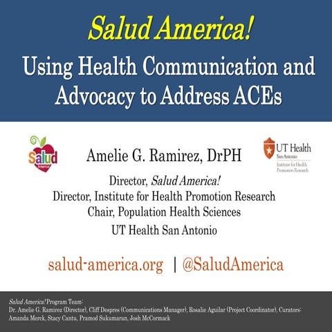 Think Science: ACES, by Dr. Colleen Bridger | PPTX